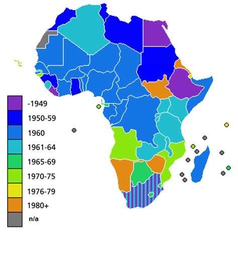 Descolonizacion De Africa Estudios Sociales Online