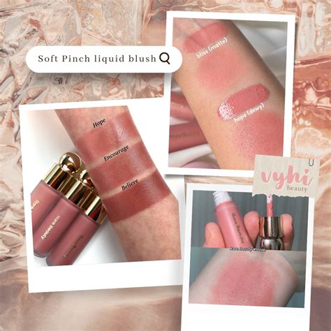 Má kem Rare Beauty Soft Pinch Dewy Liquid Blush mini 1 43ml Vy Hí Beauty