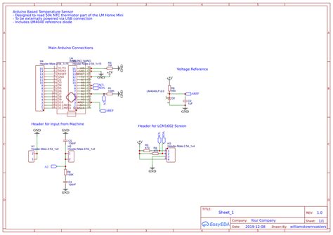 LM Temperature Sensor EasyEDA Open Source Hardware Lab