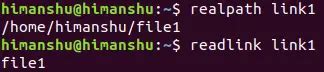 Linux readlink 和 realpath 命令新手教程附实例