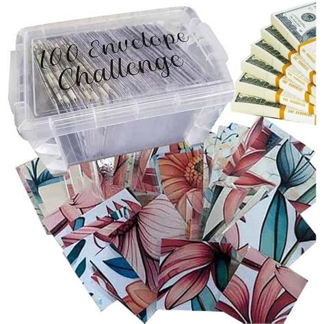 Coffret D Fi Enveloppes D Fi D Conomie D Argent Des Enveloppes