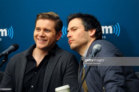 Allen Leech And Rob James Collier Attend The Sirius XM S Rob James