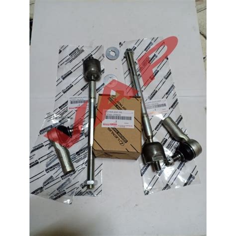 Jual LONG TIE ROD RACK END SET FORTUNER VRZ HILUX REVO ORIGINAL 2SET