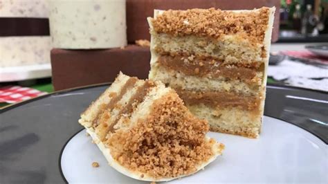 Bolo de paçoca Receitas Nota Dez