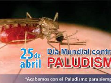 25 de abril día mundial del paludismo