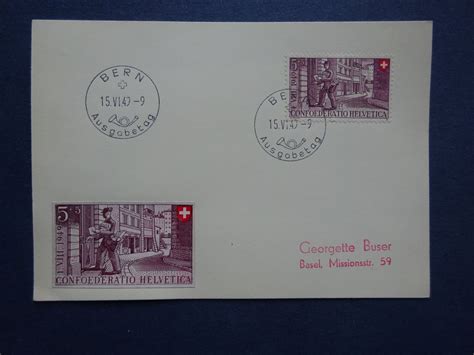 1949 Pro Patria schöne FDC Karte Kaufen auf Ricardo