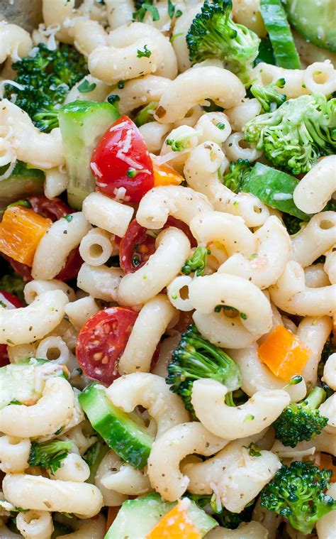 Classic Italian Veggie Pasta Salad Peas And Crayons