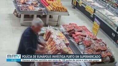 BATV Salvador Polícia investiga furto de carnes em supermercado no