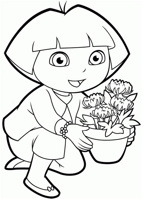 Dora Aventureira Para Colorir E Imprimir Muito F Cil Colorir E Pintar