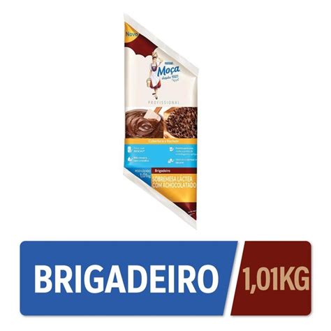 Recheio e Cobertura Bisnaga Brigadeiro Moça 1 01kg Nestlé