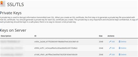 How Can I Find The Private Key For My SSL Certificate SSL