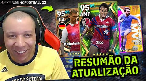 eFootball2023 PS5 Resumão da ATUALIZAÇÃO SEMANAL 11 05 2023 YouTube