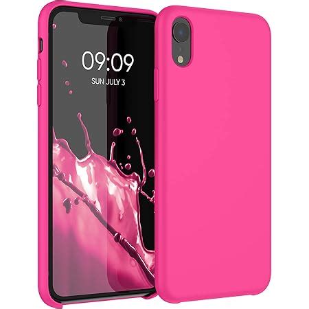kwmobile Hülle kompatibel mit Apple iPhone XR Hülle Silikon gummiert