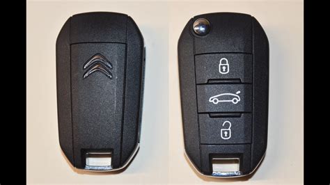 Citroën Key Fob Battery Replacement EASY DIY YouTube