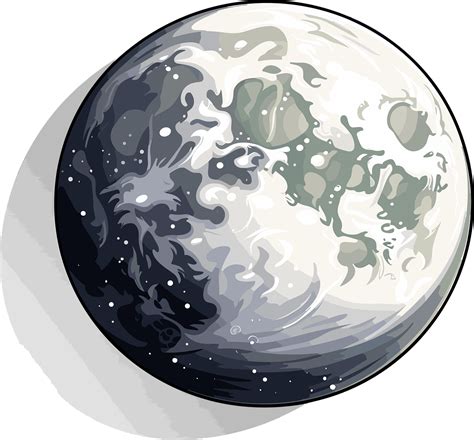 Moon Vector Art