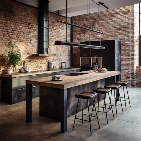 8 Modern Kitchen Island Ideas For An Industrial Style Kitchen