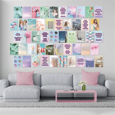 Buy 100 PCS Wall Collage Kit 4 X 6 Inch Aesthetic Pictures Dreams