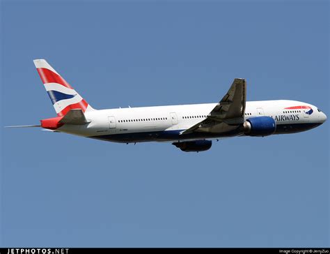 G YMMH Boeing 777 236 ER British Airways JerryZuo JetPhotos