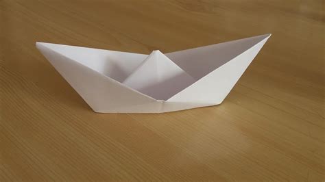 Comment Faire Un Bateau En Papier Ma Fille YouTube