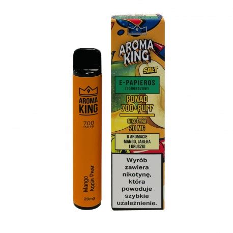Aroma King MANGO JABŁKO GRUSZKA 700 Buchów e Papieros jednorazowy