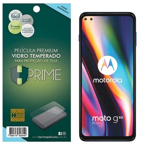 Película HPrime para Motorola Moto G 5G Plus Vidro Temperado