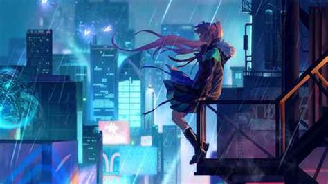 400 Wallpaper Anime Girl Rain Picture MyWeb