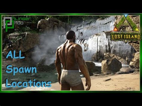 Ark Lost Islands All Spawn Locations Easiest To Hardest Youtube