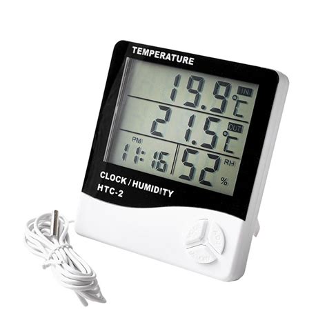Termo Higr Metro Digital Sensor Medidor Umidade Temperatura Escorrega