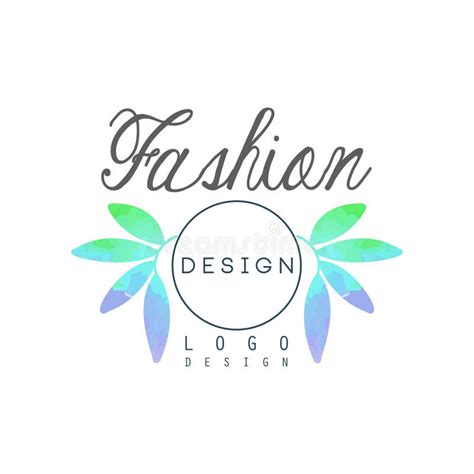 El Diseño Del Logotipo De La Moda Insignia Para El Balneario