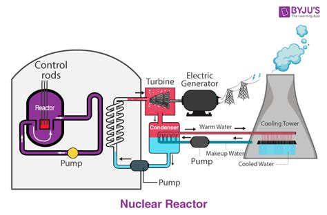 Nuclear Reactor Diagram Labelled