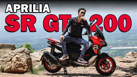 ลยไดทกทสมชอ Aprilia SR GT200 Urban Adventure YouTube