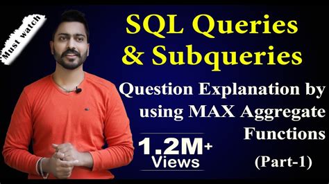 lec 59 sql queries and subqueries part 1 database management system youtube