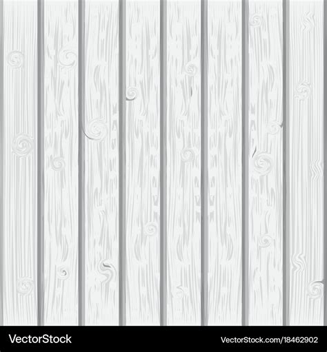 White Wood Plank Texture Background Royalty Free Vector