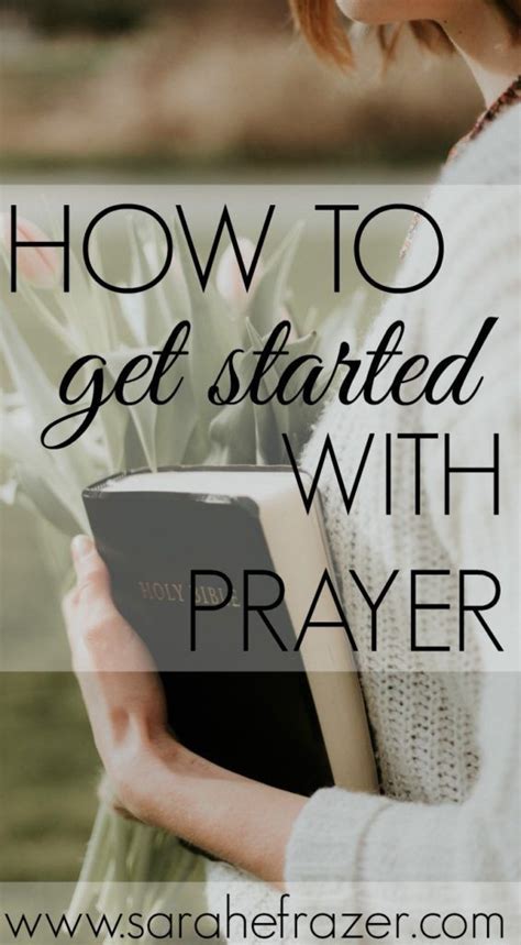 Sarah E Frazer Let S Read The Bible Prayers How To Pray