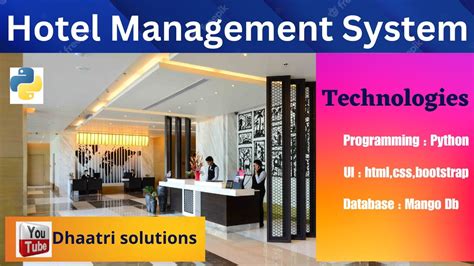 Hotel Management System In English Python Projects English 2023