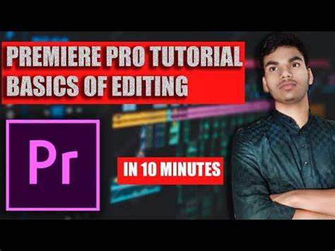 Premiere Pro Tutorial Premiere Pro Video Editing Premiere Pro Video