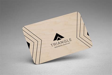Carte De Visite En Bois Absolu Wood