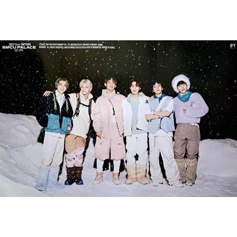 Poster Officiel 2022 WINTER SMTOWN SMCU PALACE GUEST WAYV