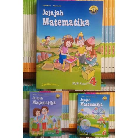 Jual BUKU JELAJAH MATEMATIKA SD MI KELAS 4 5 6 KURIKULUM 2013 REVISI