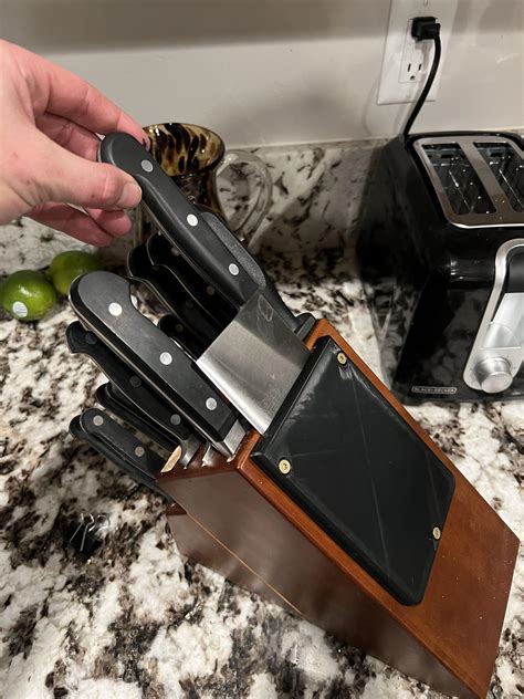 Hey Guys Check Out What I Made I Customized Our Knife Block By