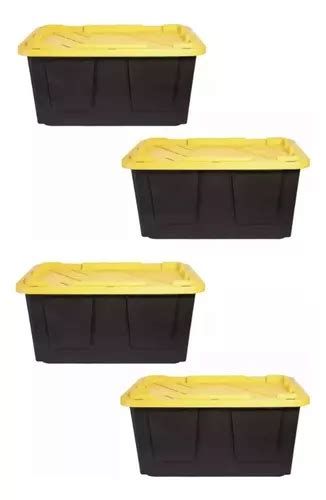Greenmade 102 Lt Caja Plástico Uso Rudo Almacenamiento 4pz Meses sin