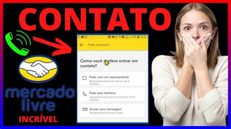 Como Entrar Em Contato O Mercado Livre
