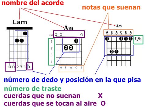 Diagrama De Acordes De Guitarra Explicado Para Principiantes Acordes