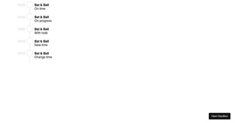 Vertical Progress Bar Codesandbox
