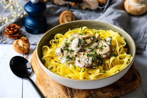 Tagliatelles Sauce Champignons Healthyfood Creation
