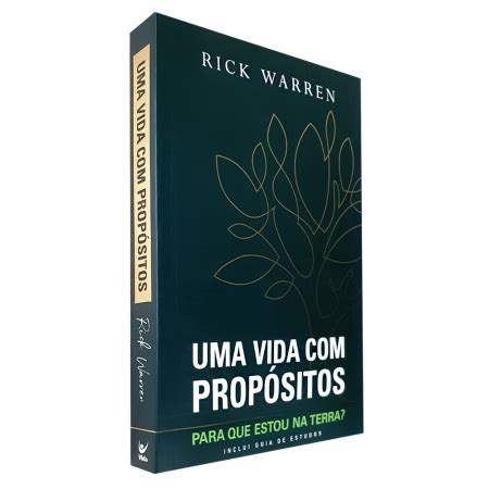 Uma Vida Prop Sito Para Que Estou Na Terra Rick Warren