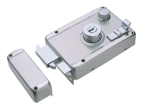 Chapa Cerradura Phillips Alta Seguridad Llave Puntos Ainox
