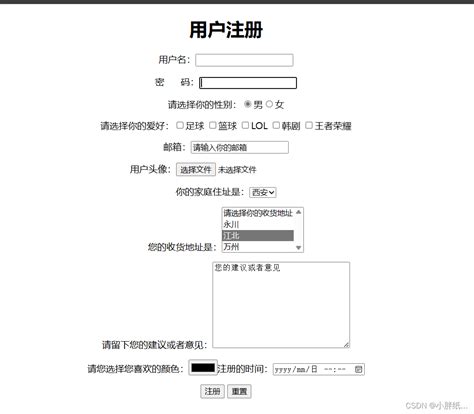 htmlform表单属性的基本使用方法及介绍 表单form方法 csdn博客