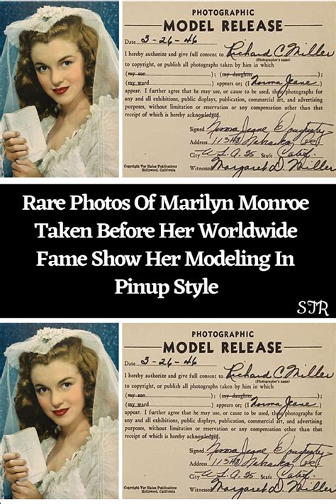 Rare Photos Of Marilyn Monroe Taken Before Her Worldwide Fame Show Her