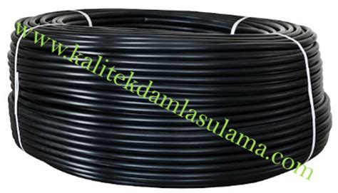 20 çap 1 3mm Deliksiz Damla Sulama Borusu 300 mt Kalitek Damla